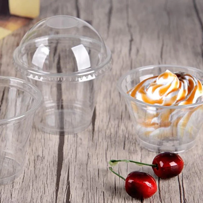 Large Plastic Cupcake cup cake Holder Clear / Cake Container 25/50/100 ...