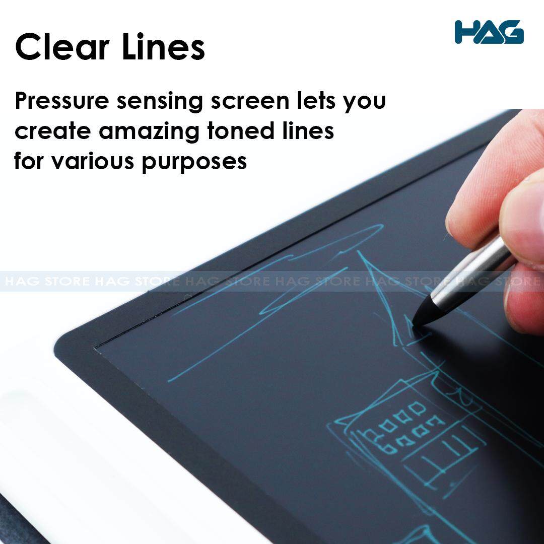 (High Quality) HAG 10 LCD Notebook Portable Writing Tablet White For ...