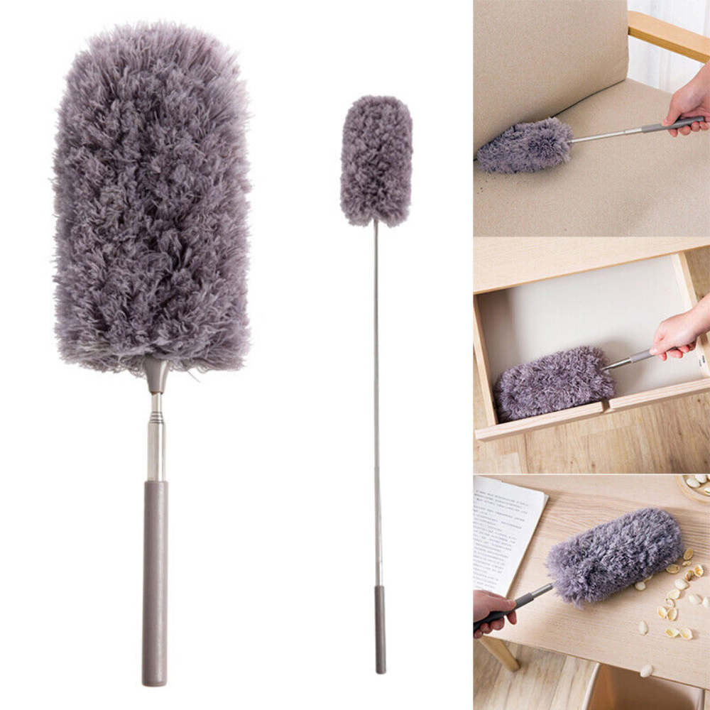 Retractable Dusting Brush - Adjustable Length for Versatile Cleaning ...