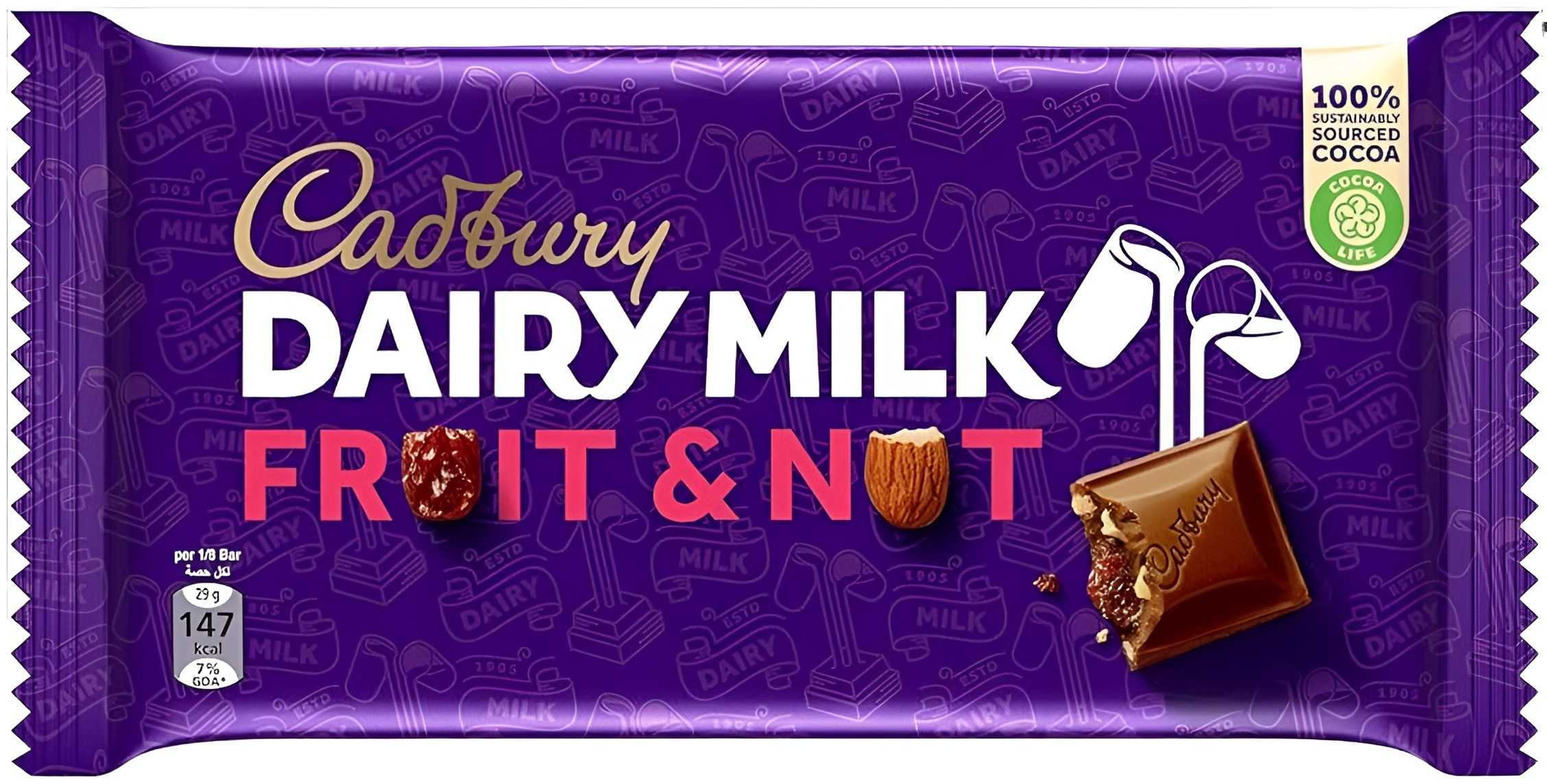 Chocolate Cadbury Dairy Milk Original 160g Limited Edition - FRUIT ...