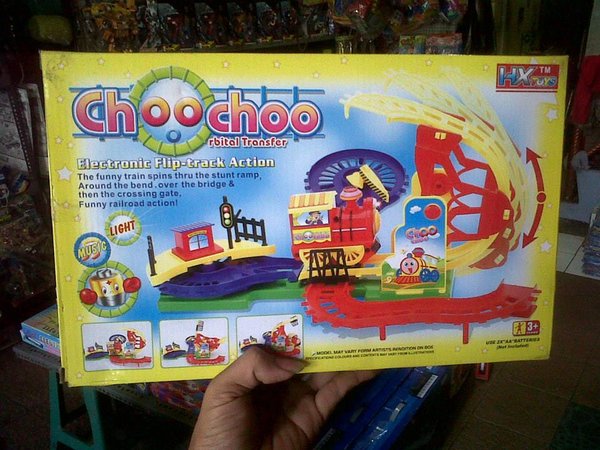 Choo Choo Orbital Transfer train set-Preloved / Choo Choo Transfer ...