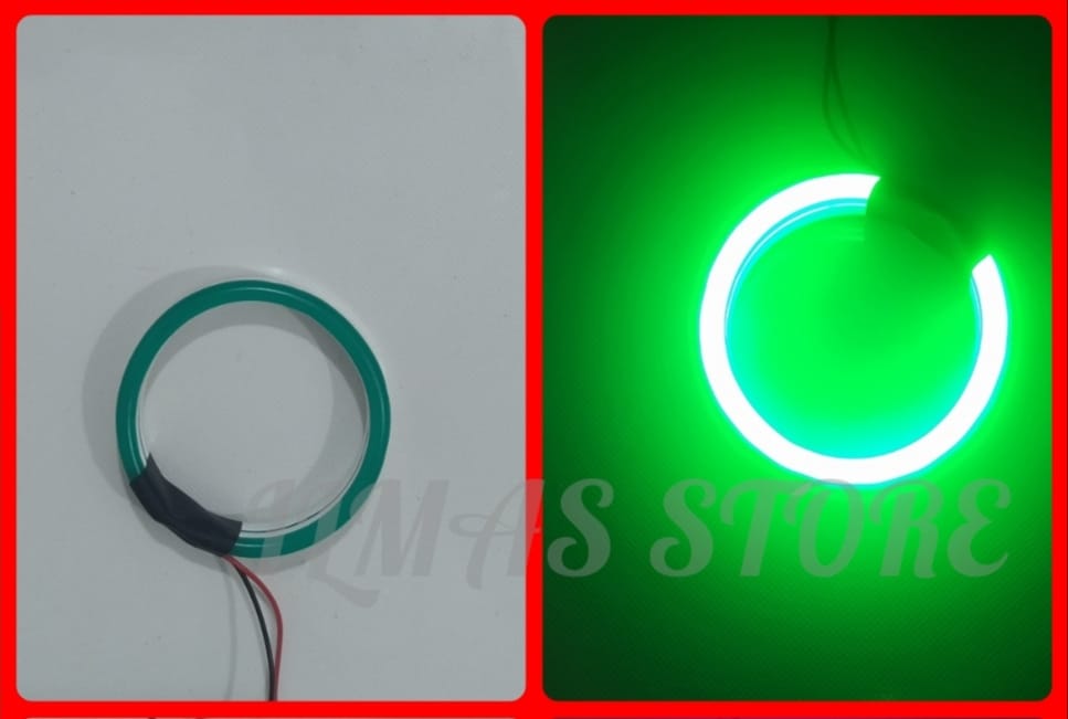 2pcs Decorative Ring light for Mortorcycle 12V Flexible Silicone Neon ...