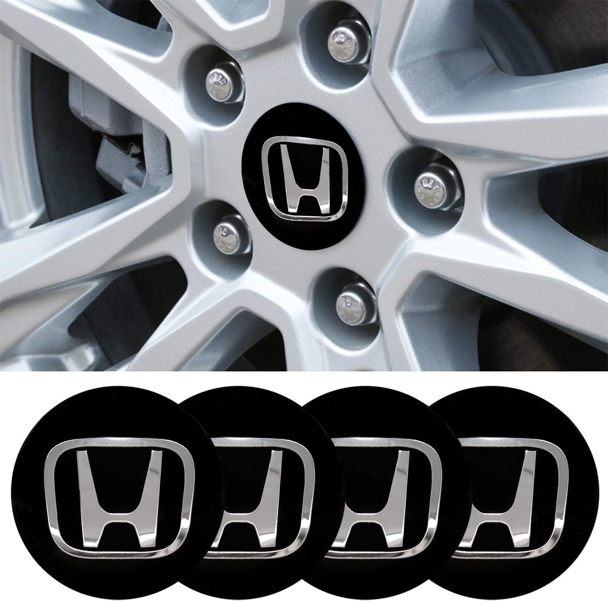 Alloy Wheel Hub Cup - HONDA 4 PCS | Daraz.lk