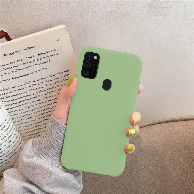 Tokifu Samsung Galaxy M21 Casing The New Liquid Silicone Phone Case ...