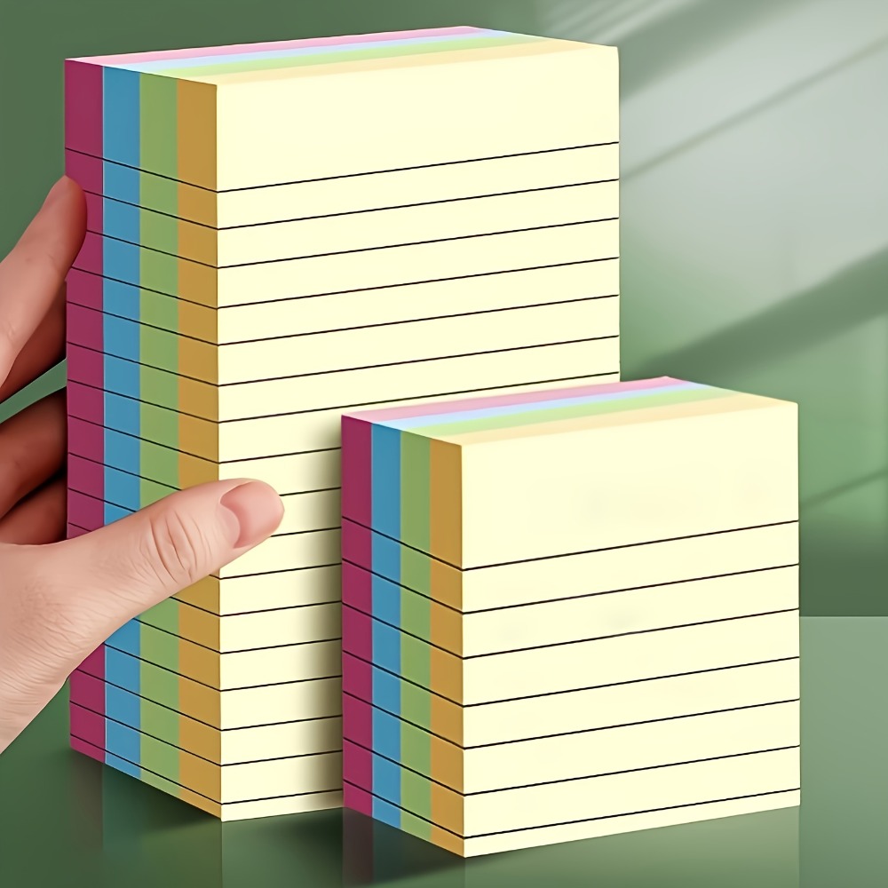 200sheets Scribed Sticky Notes Notepad Index Tabs Bookmark Memo Pad ...