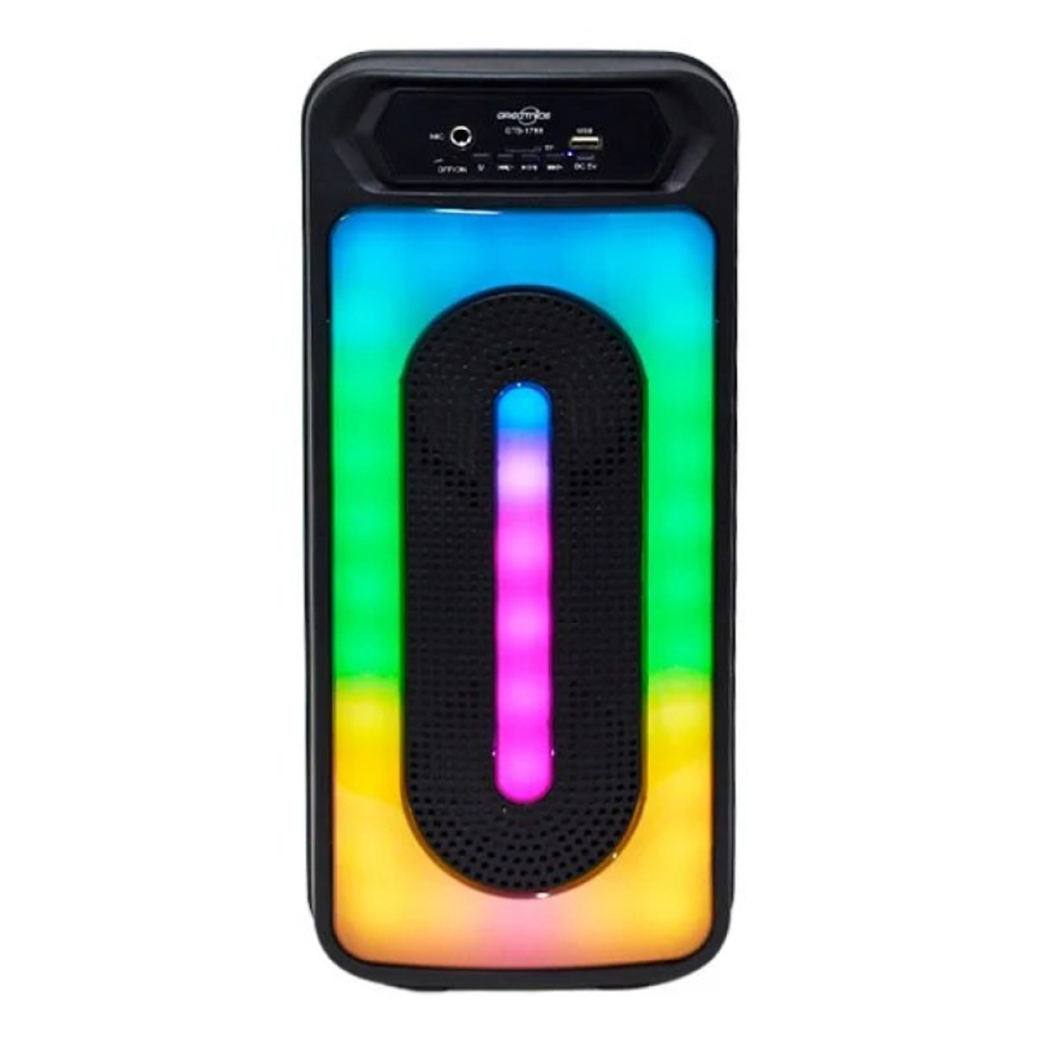 GTS-1788 Portable Wireless Bluetooth Speaker with Led Light RGB Support ...