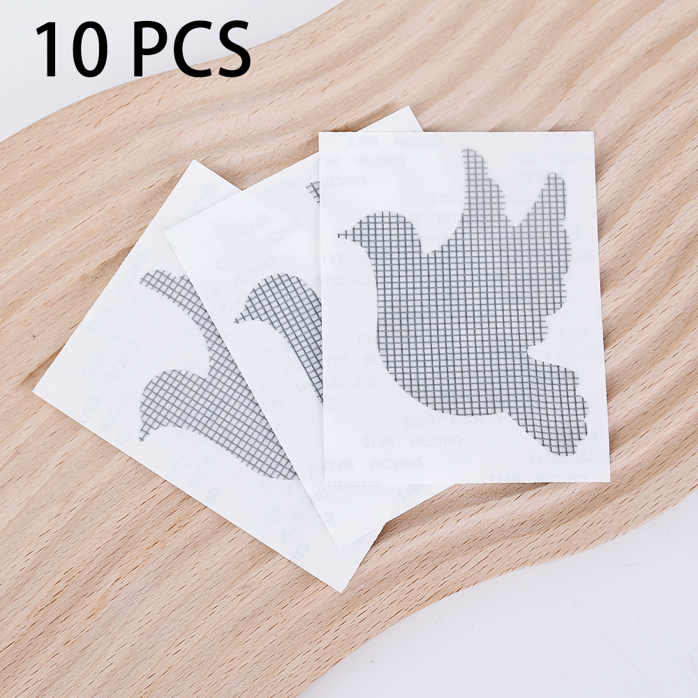 1/5/10Pcs Self Adhesive Cartoon Mesh Screen Patch For Home Use Window ...