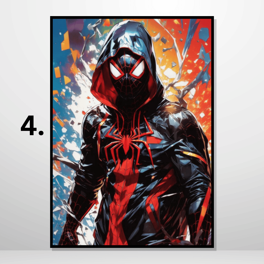 A3/A4 Size PVC Framed Spider Man Marvel Superheros wall posters wall decorations for any room ...