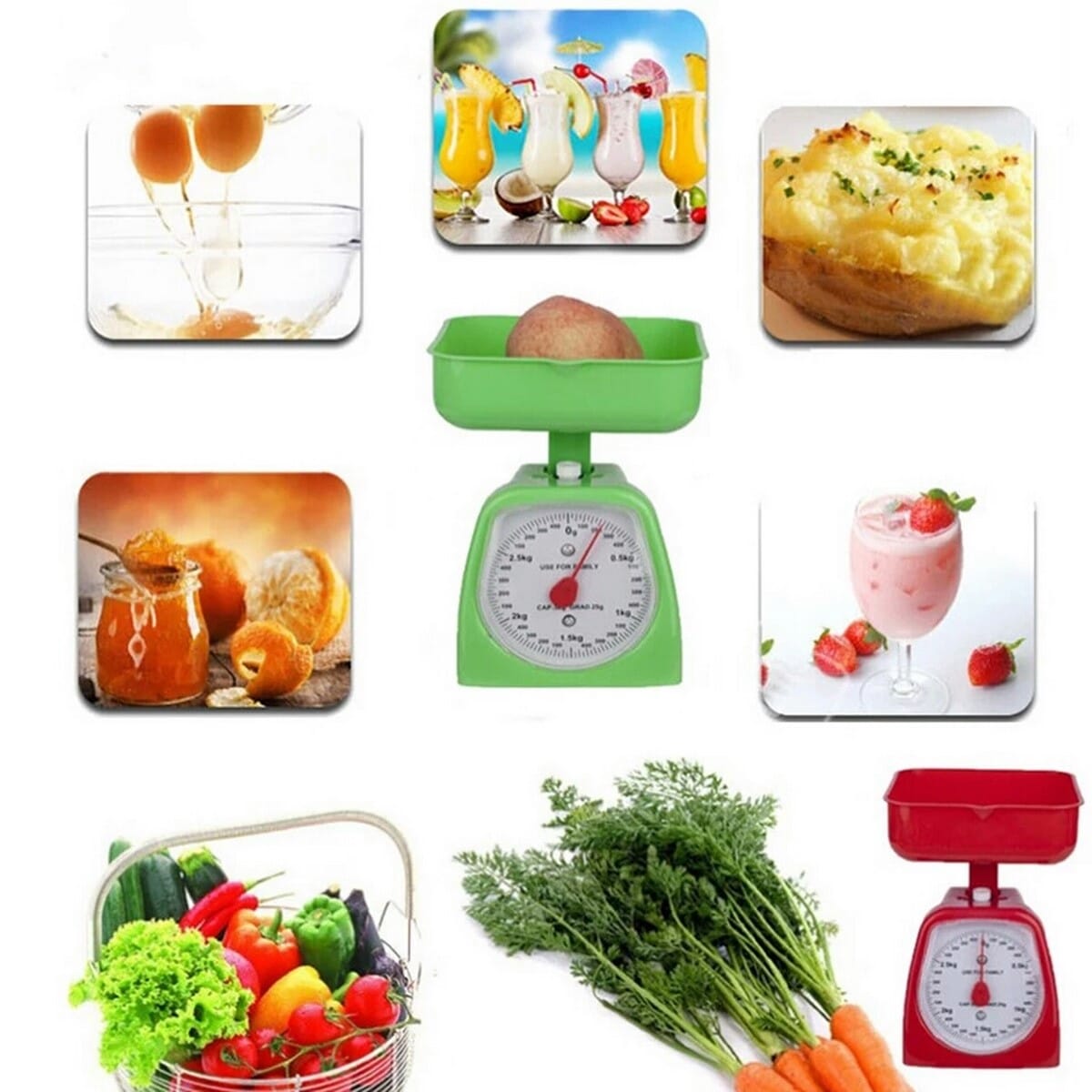 Manual Kitchen Scale Spice Measuring Scale Cake Scale Kitchen Tool ...