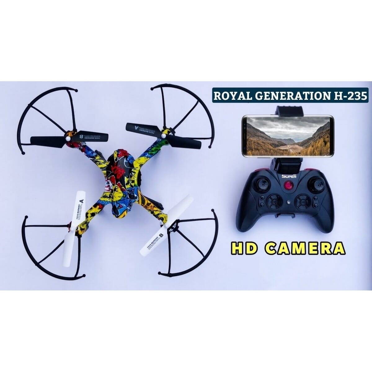 Drone Royal Generation With HD WIFI camera ( Drone With Camera) | Daraz.lk