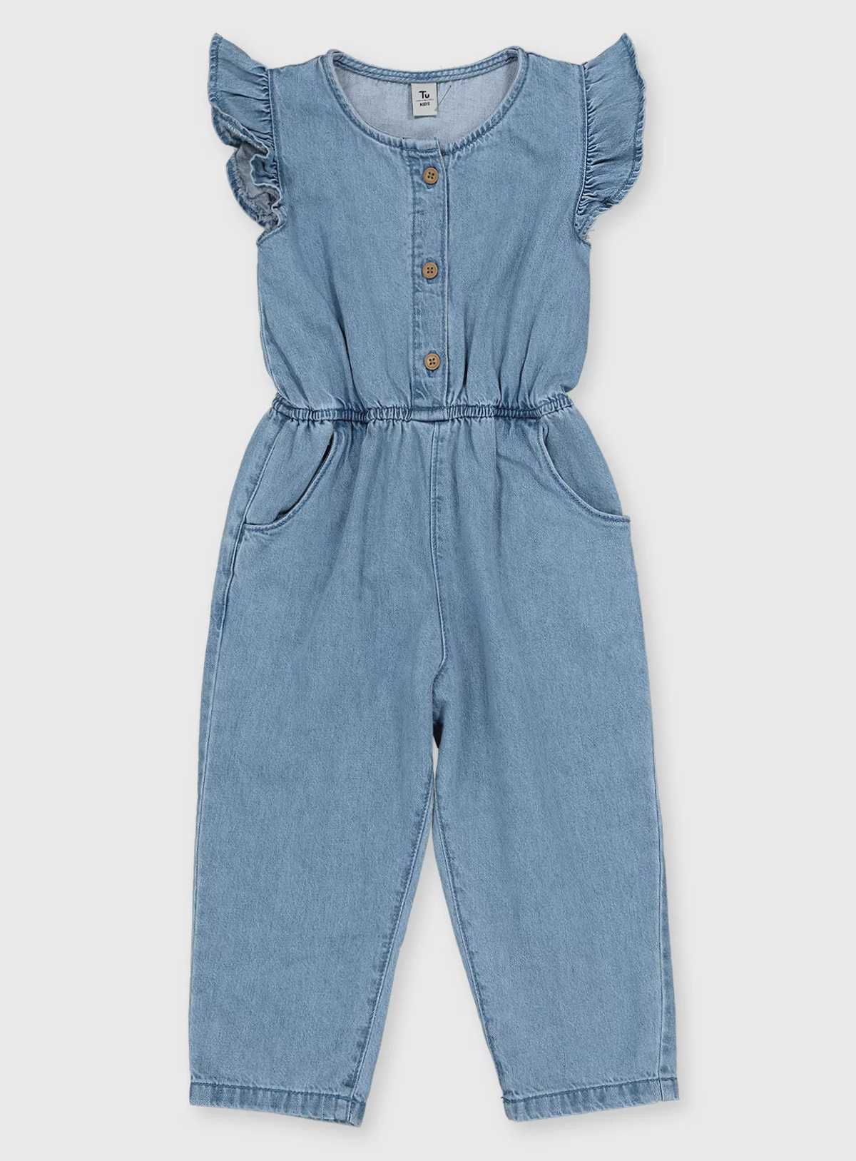 Girl's Denim Jumpsuit | Daraz.lk
