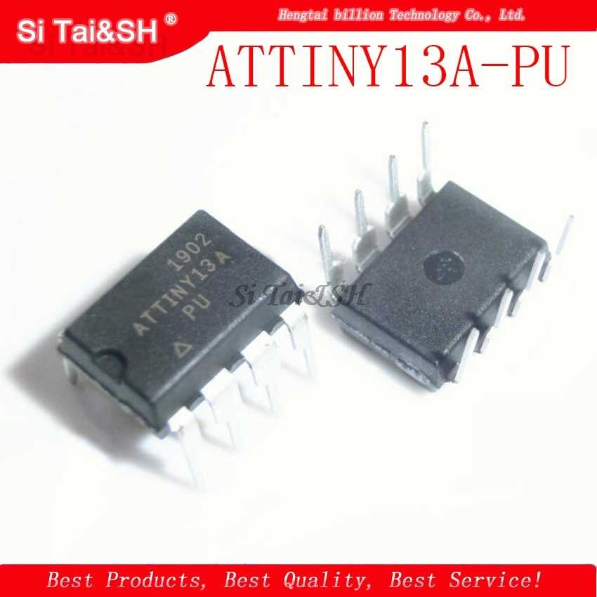 5pcs/lot ATTINY13A-PU MCU AVR 1K FLASH 20MHZ DIP8 ATTINY13A 13 ATTINY13 13A ATTINY 13A | Daraz.lk