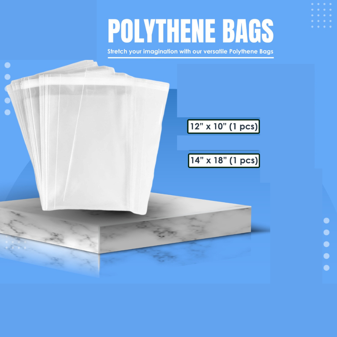 1 Kg Transparent Plastic Bags Clear Poly Bags Polythene Polythene ...
