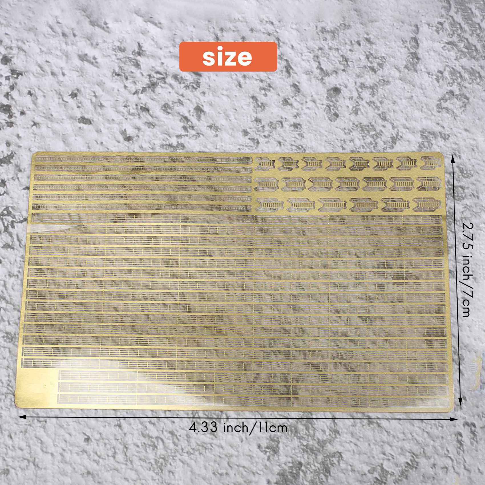 Photo-Etched PE Handrail & Ladder for 1/700 Model Ship CYPE005 | Daraz.lk