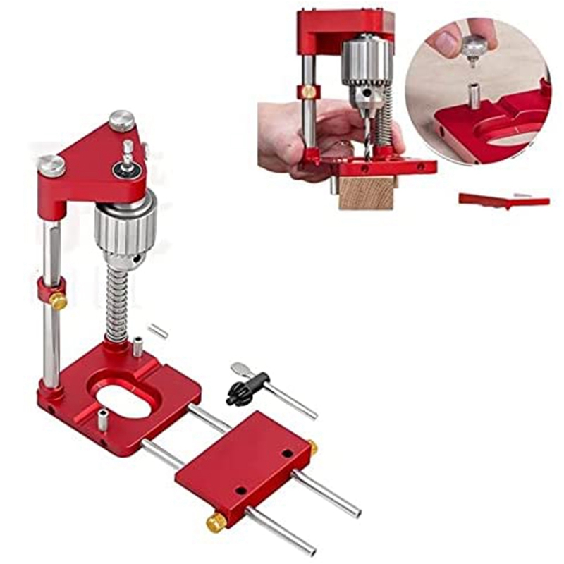 Portable Drilling Locator, Adjustable Drilling Guide for DIY Furniture ...