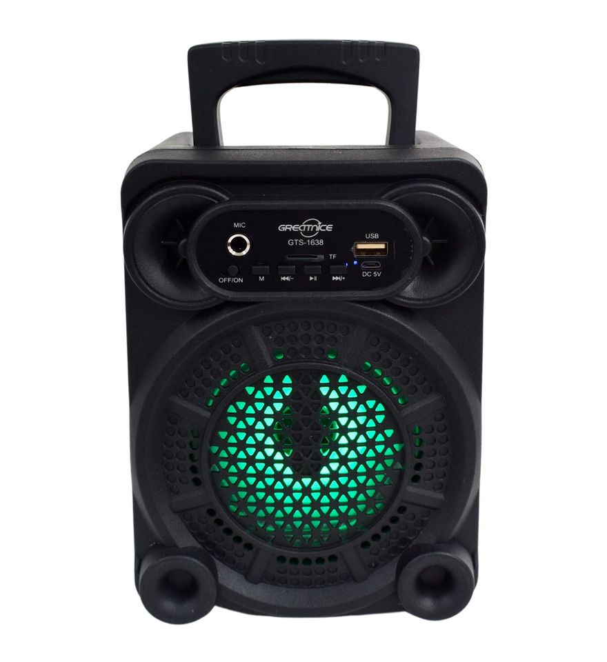 4'' GTS - 1638 Bluetooth portable Speaker with mic | Daraz.lk