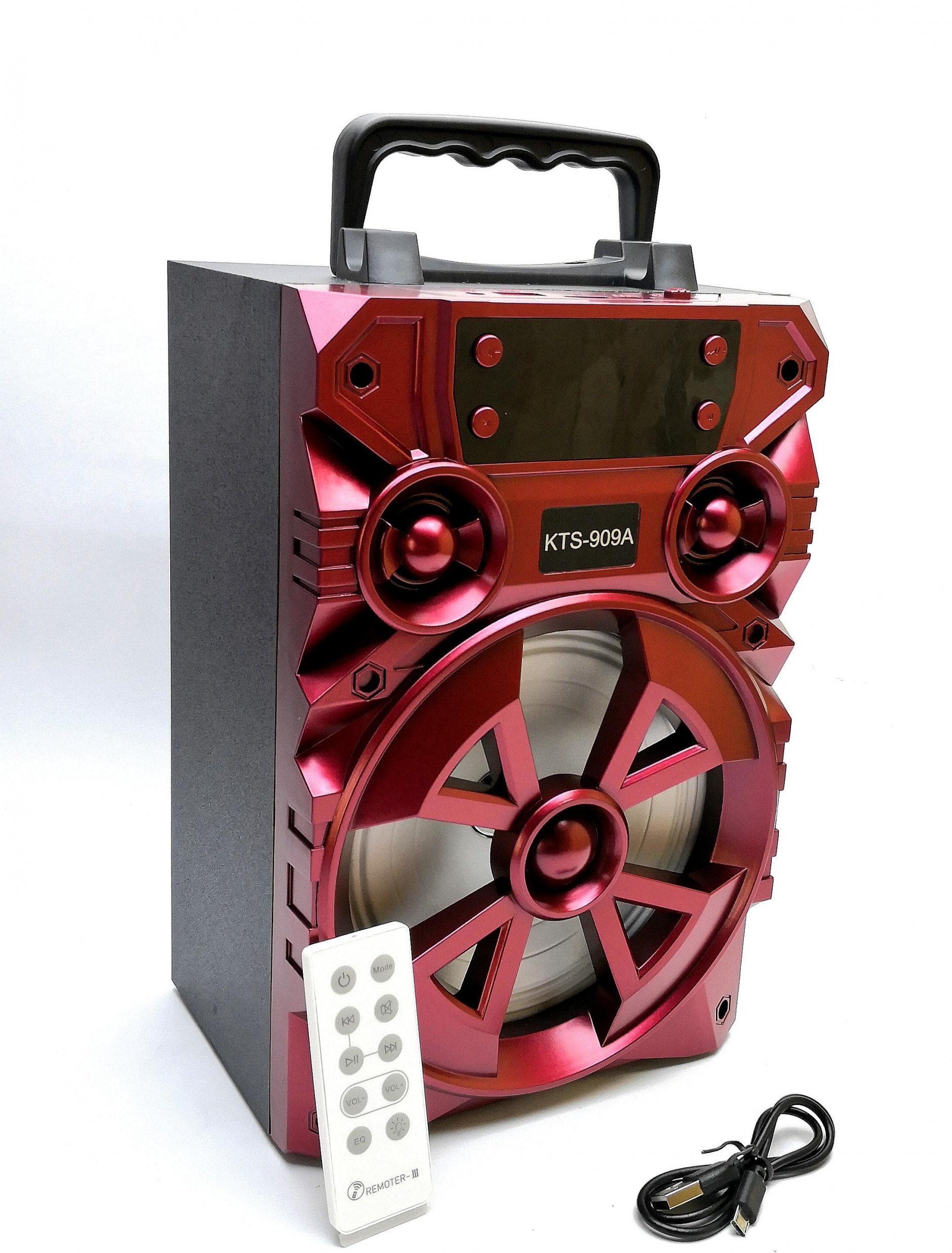 KTS 909 outdoor portable bluetooth speaker FM USB Memory card with ...