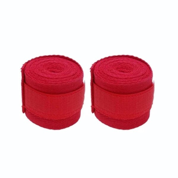 2PCS Cotton Boxing Bandage Support Length 2.5M Width 5cm for Karate MMA ...