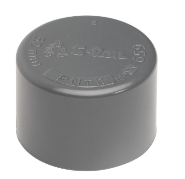 S-LON uPVC End Cap Enhanced hydraulic performance (1/2 Inch - 4 Inch ...