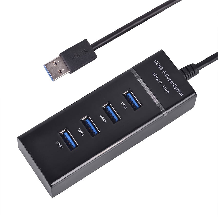 USB 3.0 HUB Super Speed 4 Port Splitter Adapter | Daraz.lk
