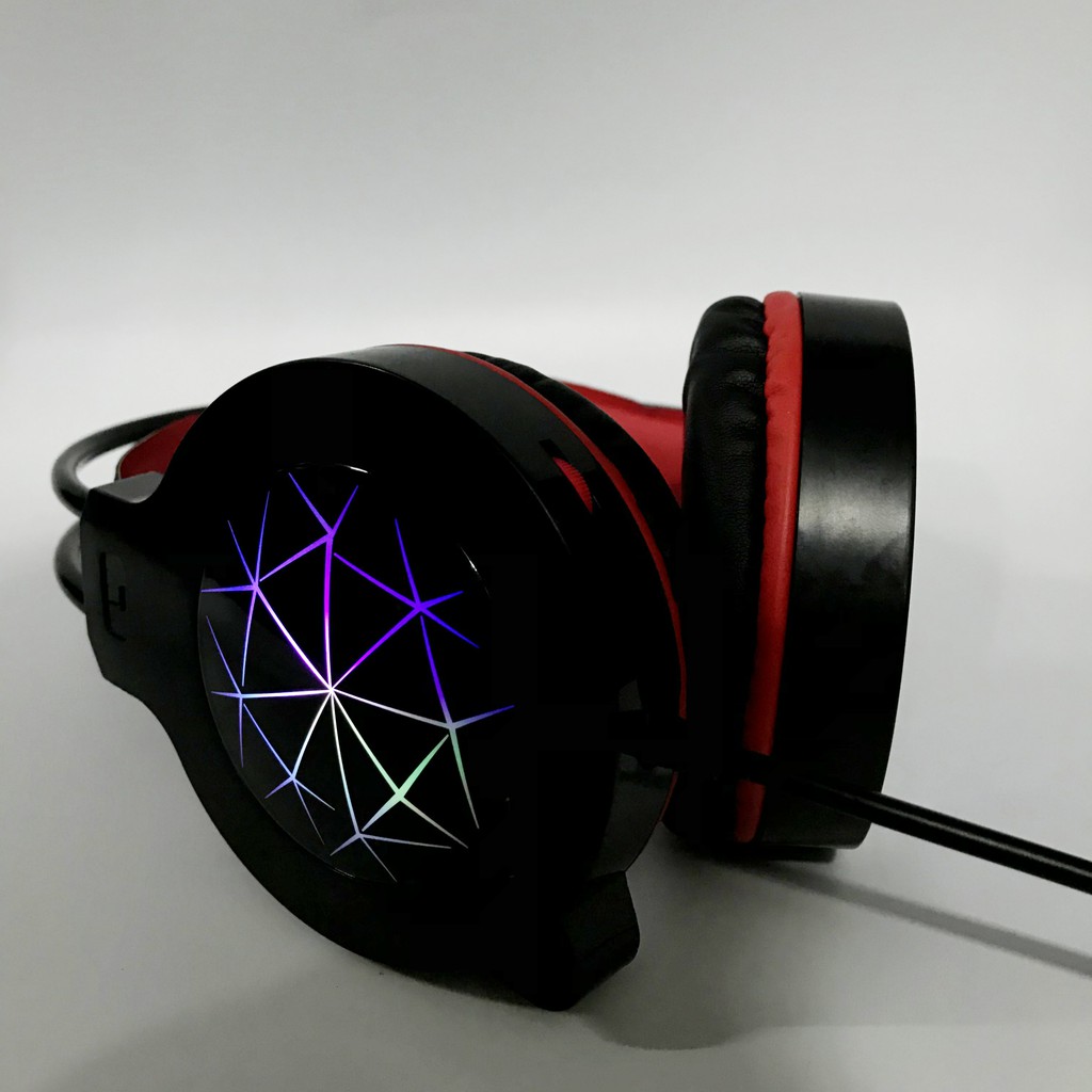 JEDEL (GH-197) GAMING HEADSET , HEAVY DUTY, RGB Lights and Microphone ...