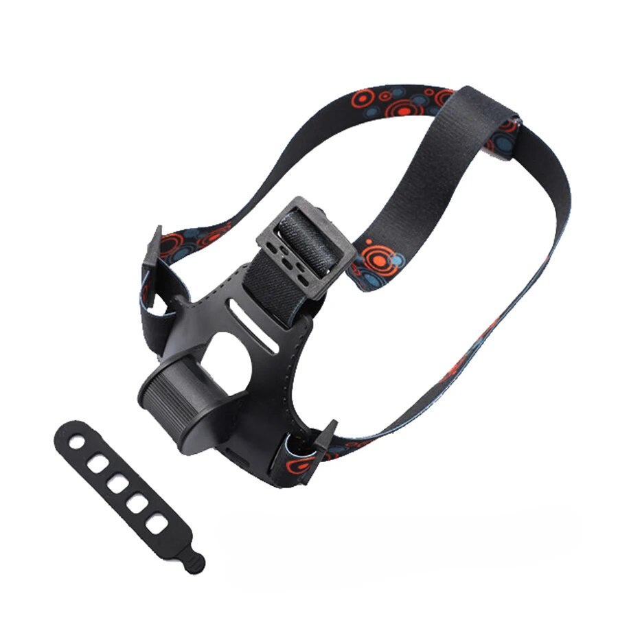 Flashlight Head Strap band Adjustable Elastic Belt Headband Mount ...
