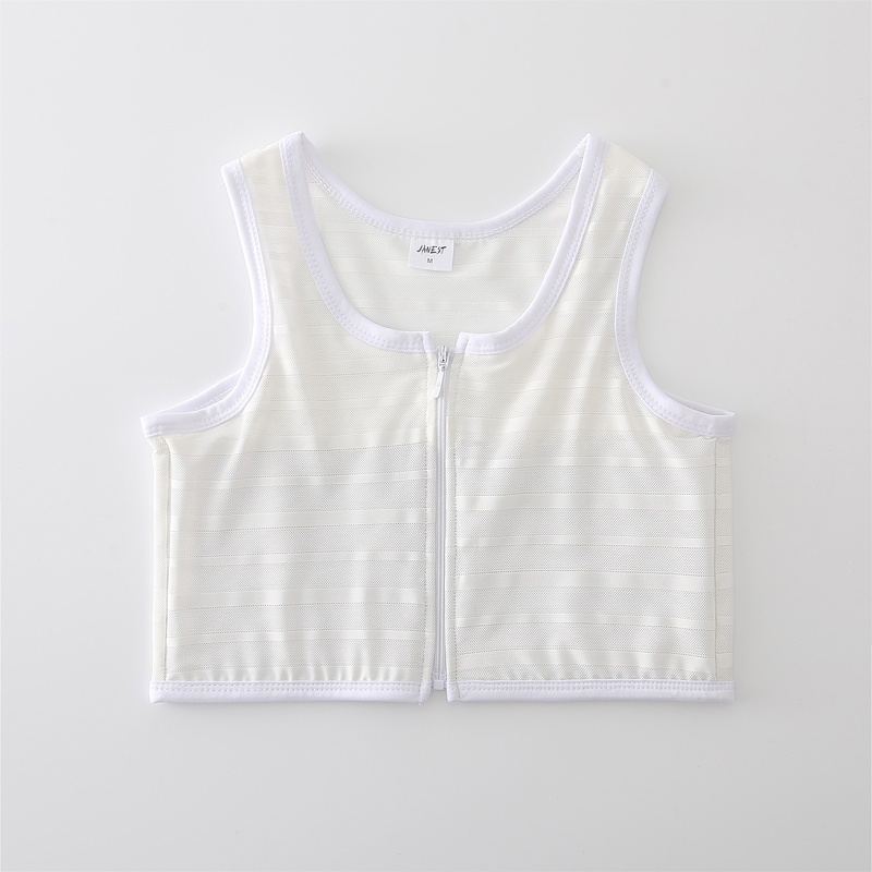 Front Bandage Chest Binder Front Zipper Breast Binder Tomboy Super Flat ...