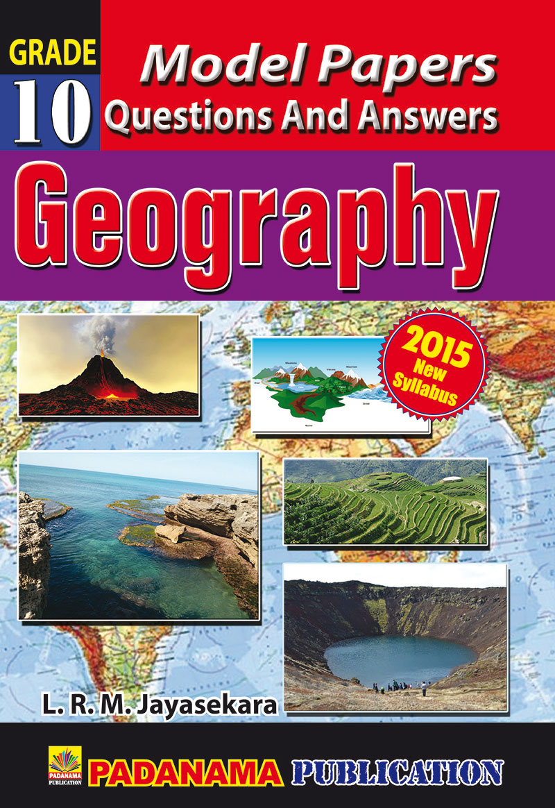 Grade 10 GEOGRAPHY English medium Akura Karana Maga Model Paper | Daraz.lk