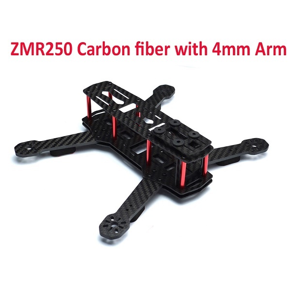 250 250mm With 3mm Or 4mm Arm Carbon Fiber Frame Kit For Zmr250 Qav250 ...