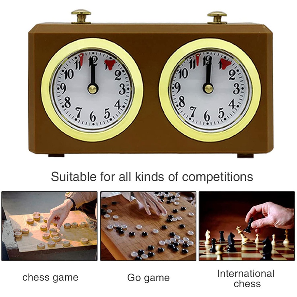 Mechanical Chess Clock Analog for Chess Game Timer Clock Official ...