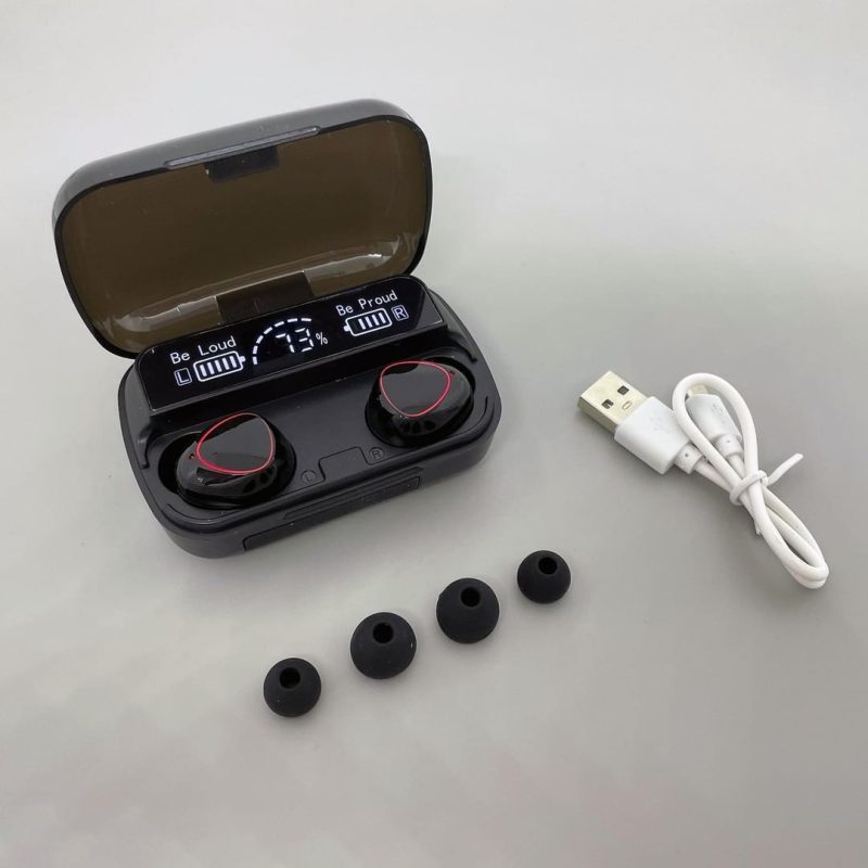 Wireless Earbuds M10 v5.3 TWS Bluetooth Mini Earphone with LED Digital ...