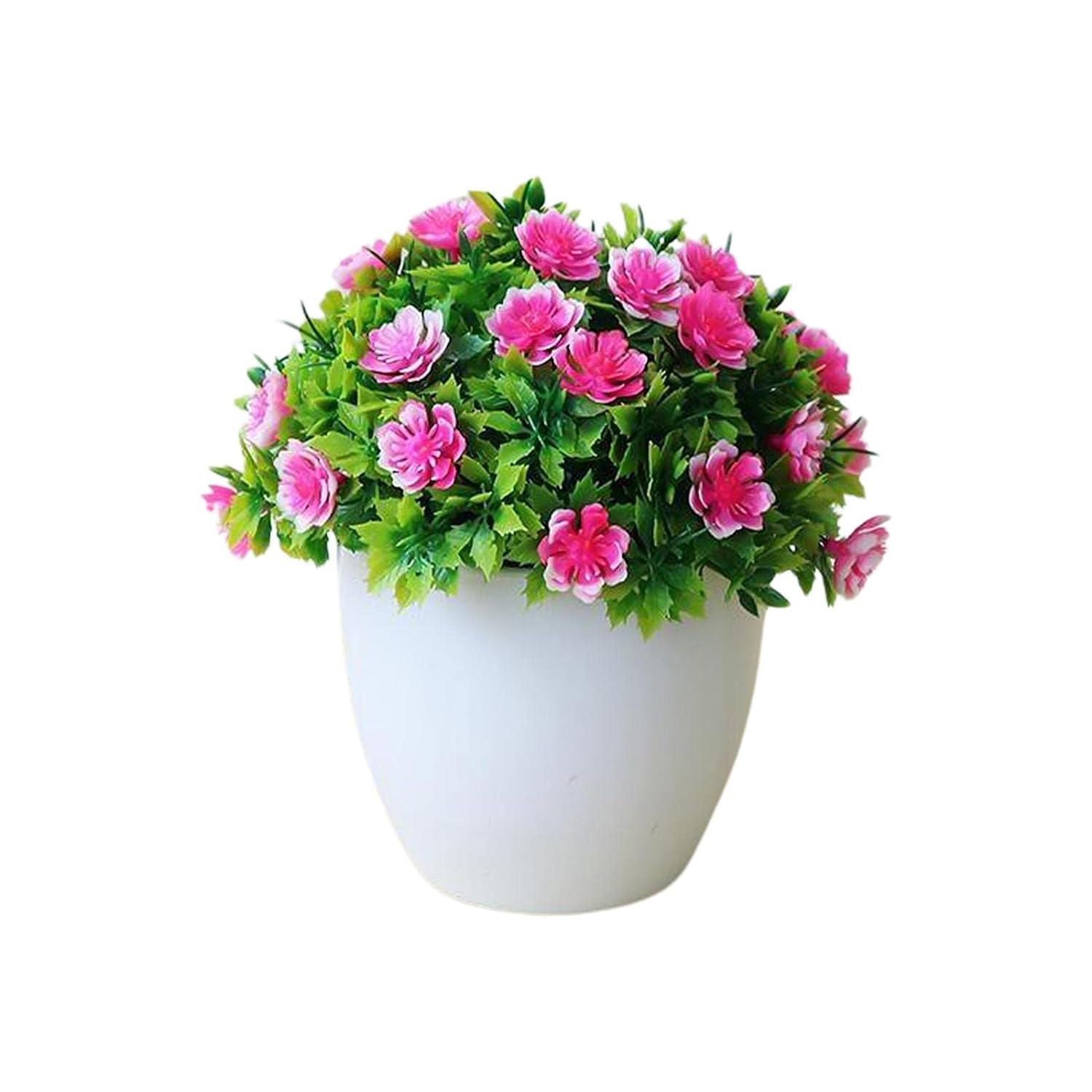 1 Pc Lifelike Artificial Flower With Pot: Decorative False Plant for ...