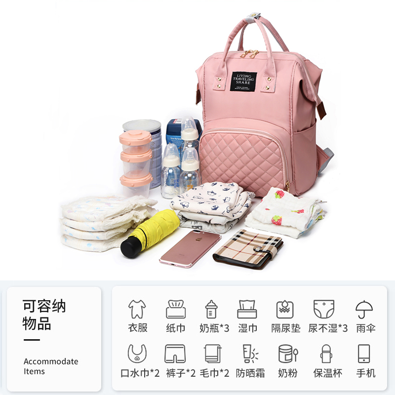 Travel Mummy Backpack Baby Maternity Diaper Nappy Large | Daraz.lk