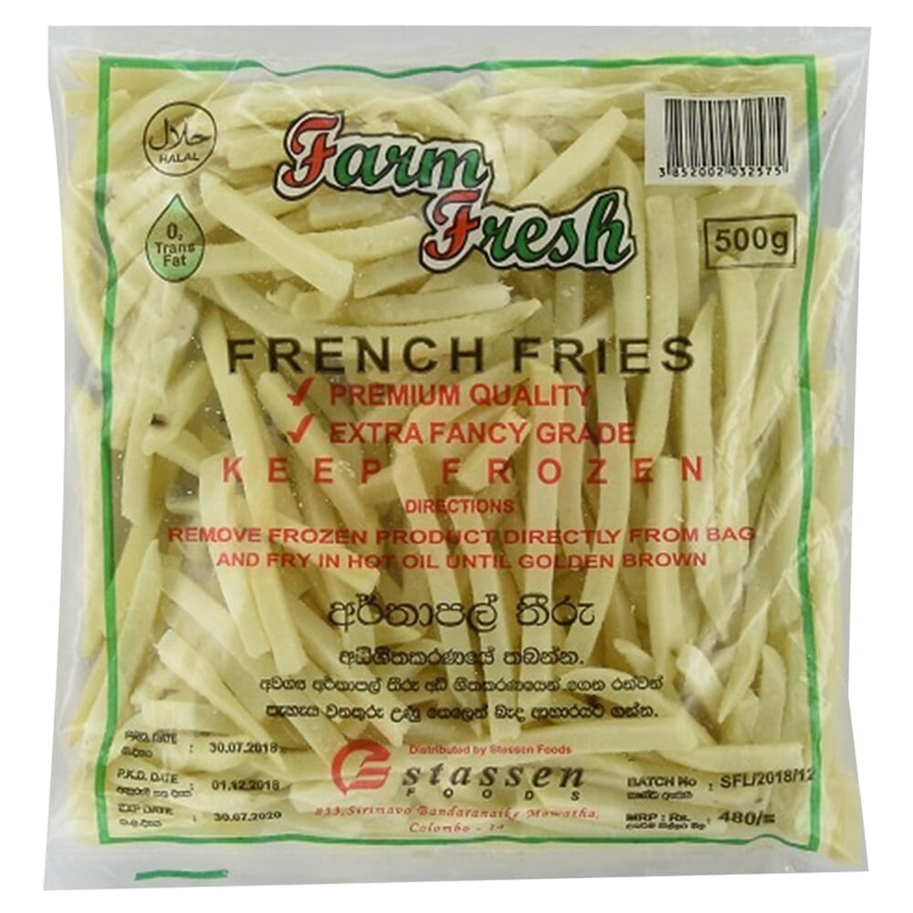 Farm Fresh French French Fries Shoestring (500G) | Daraz.lk