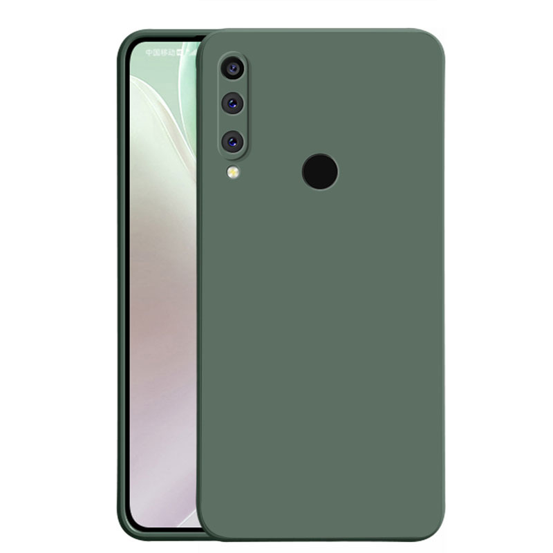 Huawei Y6P Y7P Y6 Y7 prime Y9 prime 2019 Y9s Liquid Silicon Case Phone ...