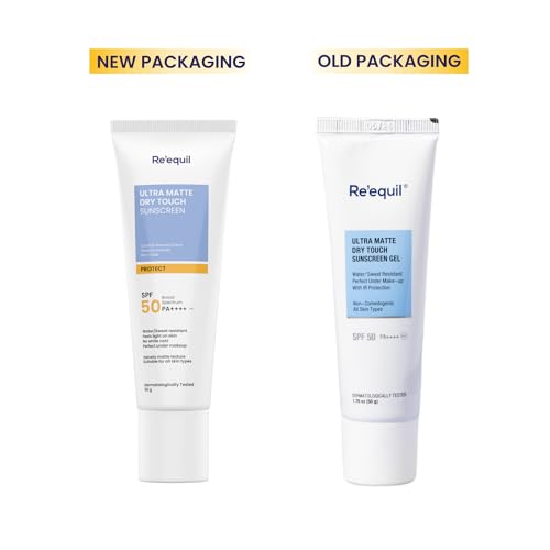 Re’equil Ultra Matte Dry Touch Sunscreen | Matte Finish Sunscreen for ...