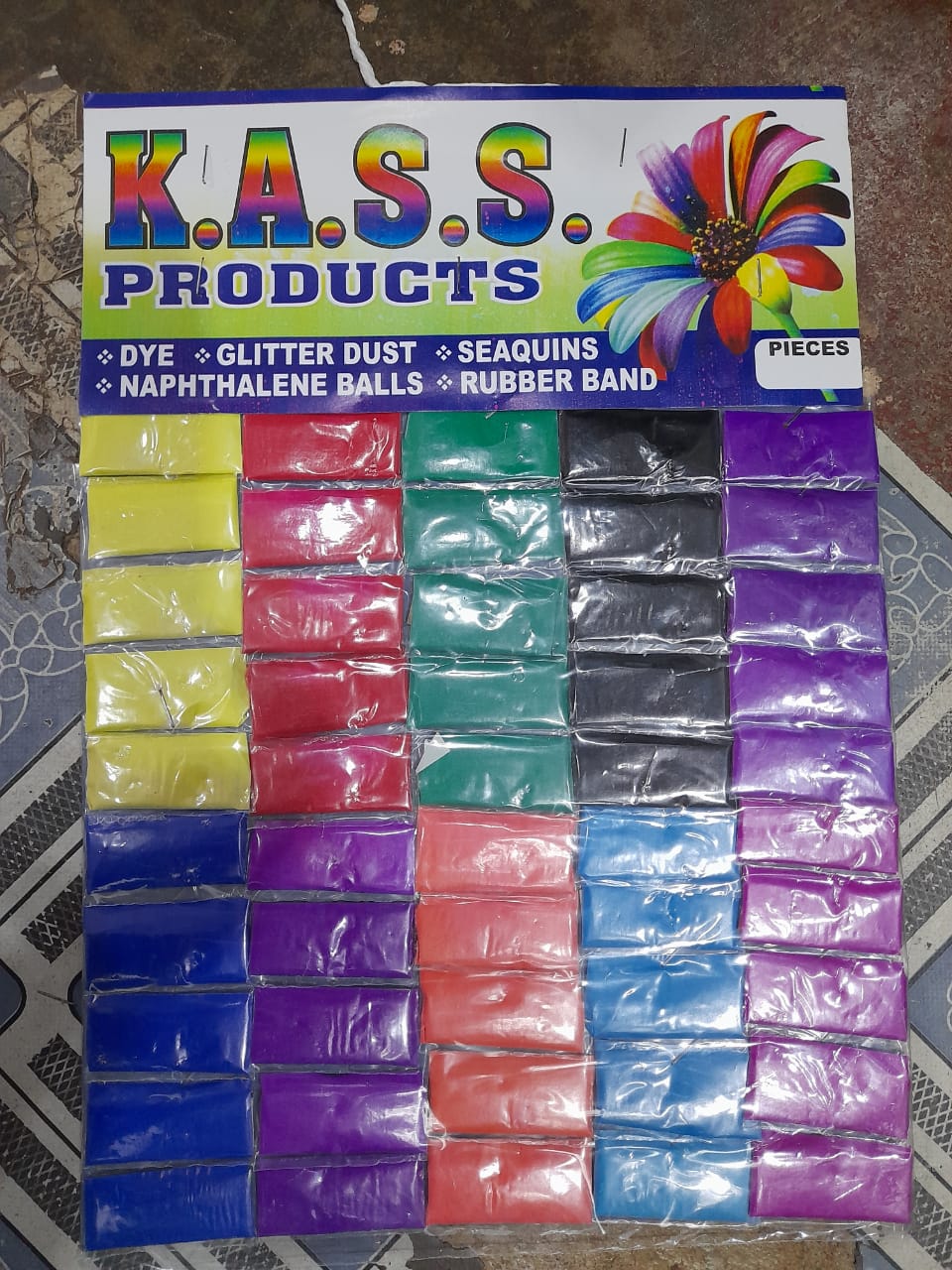 DYE PACKET (Kukul sayam 50PCS pack) | Daraz.lk