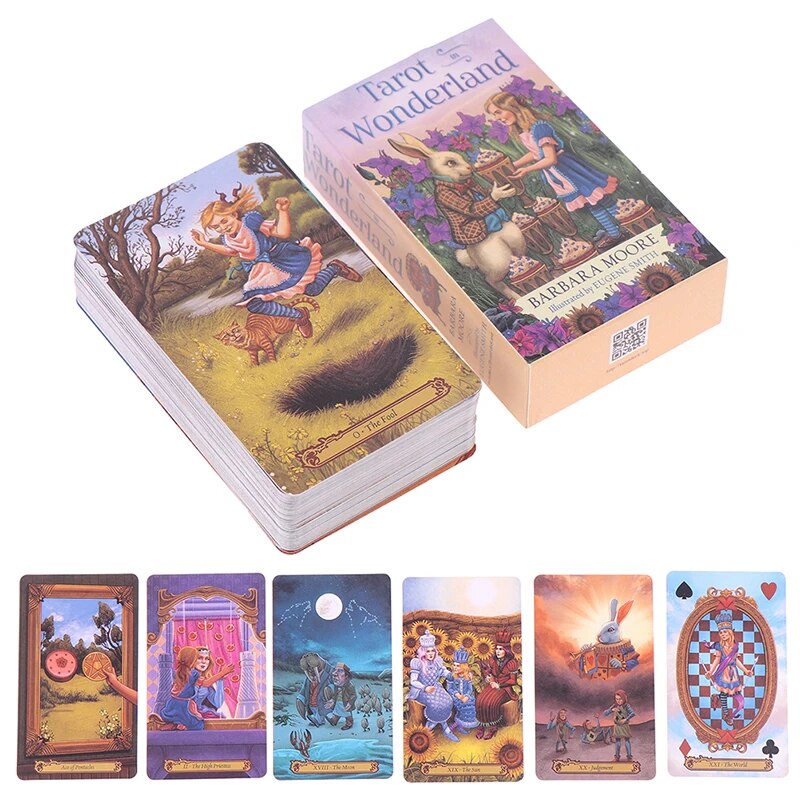 【Serendipity party】Tarot Deck Cards Tarot Wonderland Tarot Cards ...