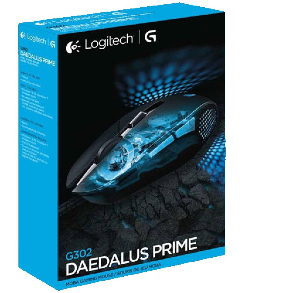 Logitech G302 PC Mouse, PC/Mac, 2-Ways | Daraz.lk