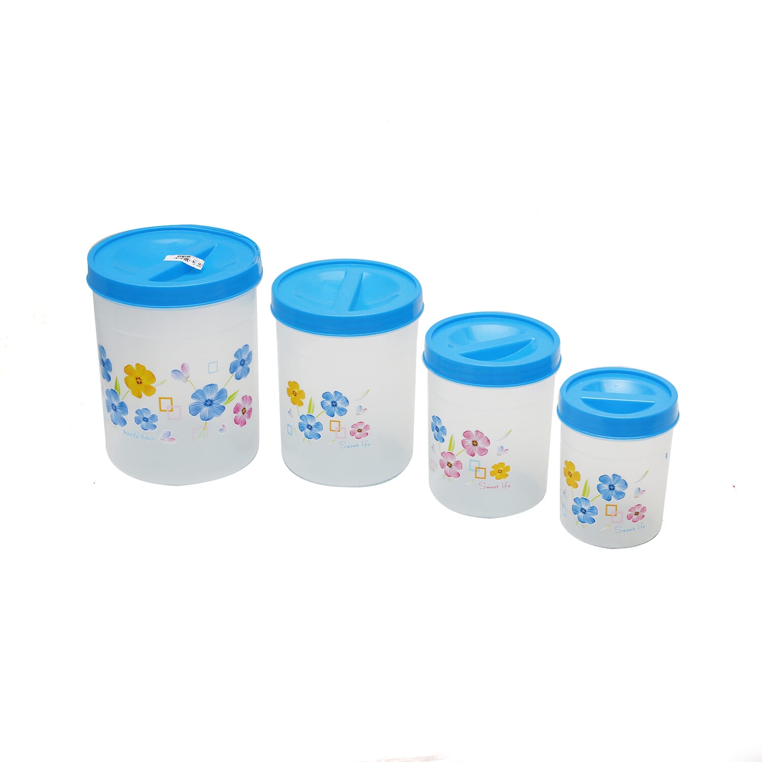 Plastic Container 4Pcs | Daraz.lk