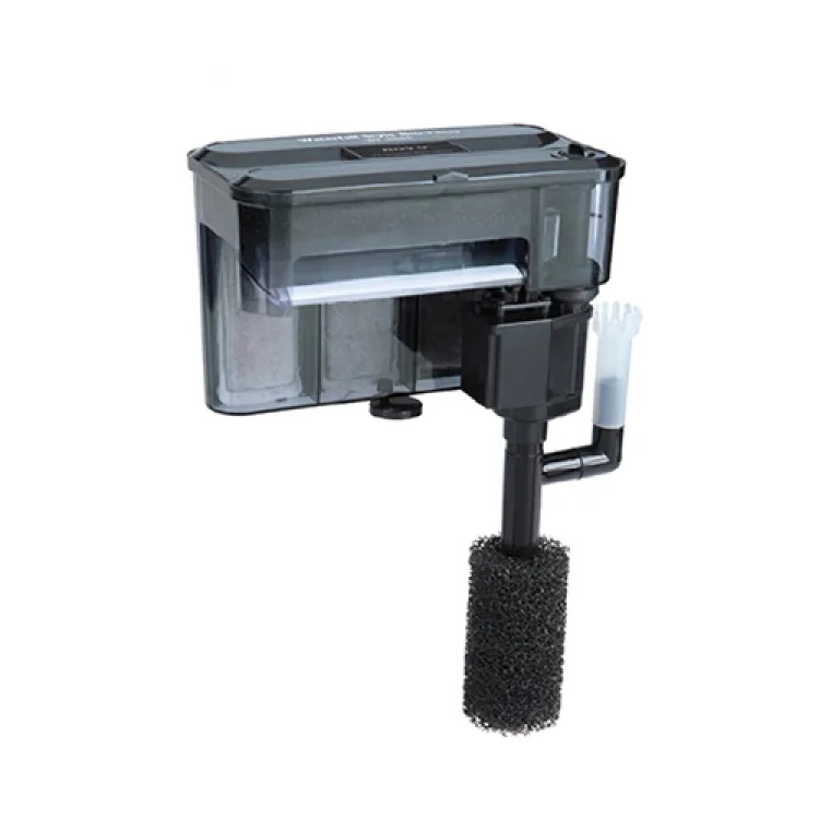 BOYU WF 2045 Water Fall Style Bio Mini Hang On Filter for Aquarium Fish ...