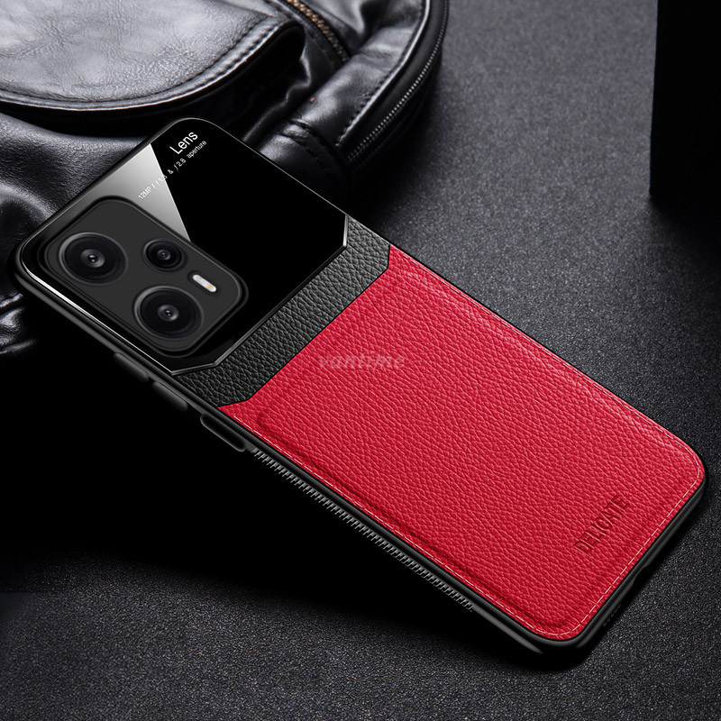 Vantime for Xiaomi Poco F5 Pro / Redmi Note 12 Turbo 5G Case Protect Camera Hybrid Slim Matte ...