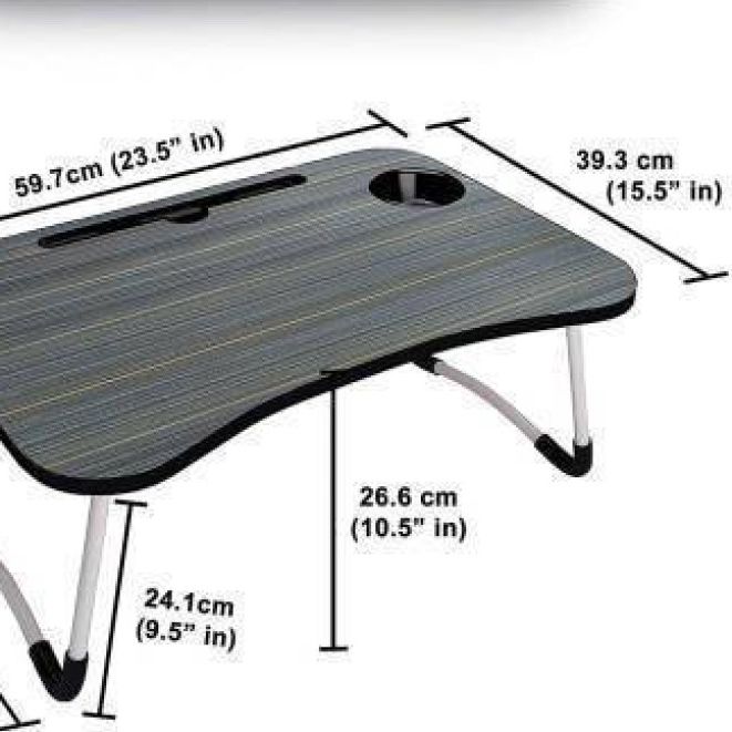 Foldable Laptop Table Stand for Bed [Portable] BLACK | Daraz.lk