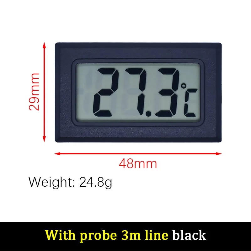 Mini LCD Digital Thermometer Hygrometer Temperature Indoor Convenient ...