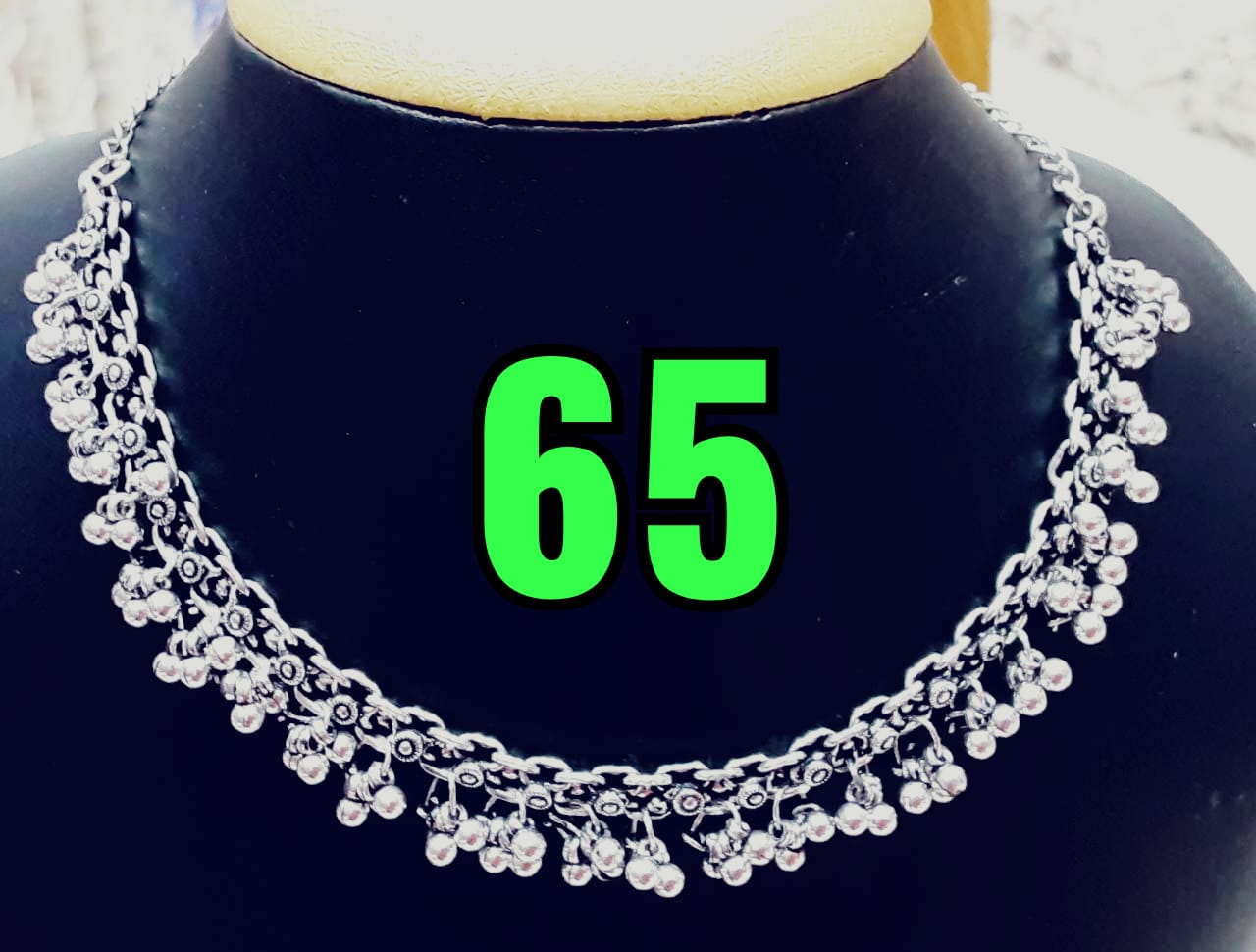 Antic Oxidize Nayanthara Style Necklace Set | Daraz.lk