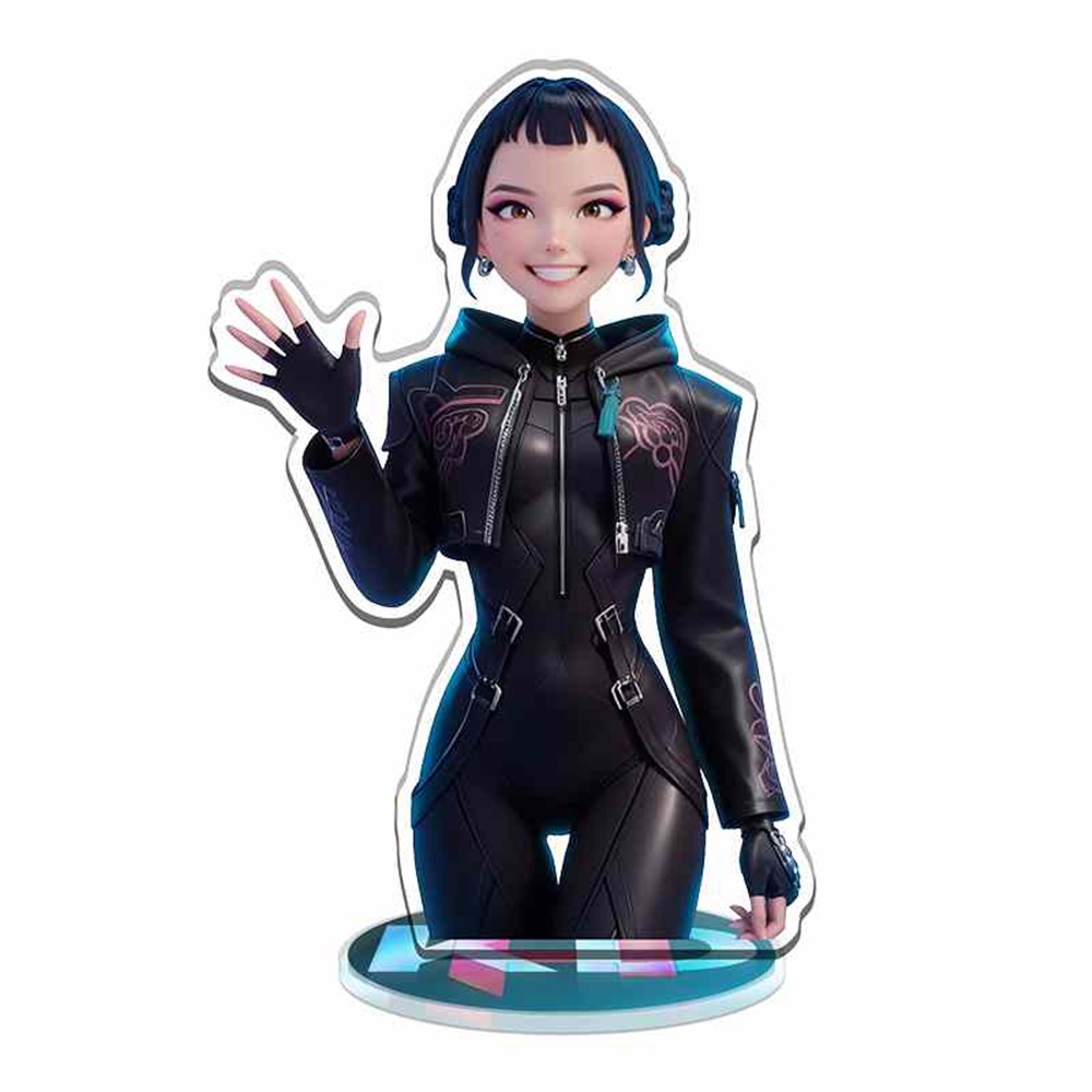 Fans Gifts Rumi Mira Zoe KPop Demon Hunters Standing Plates Fine ...