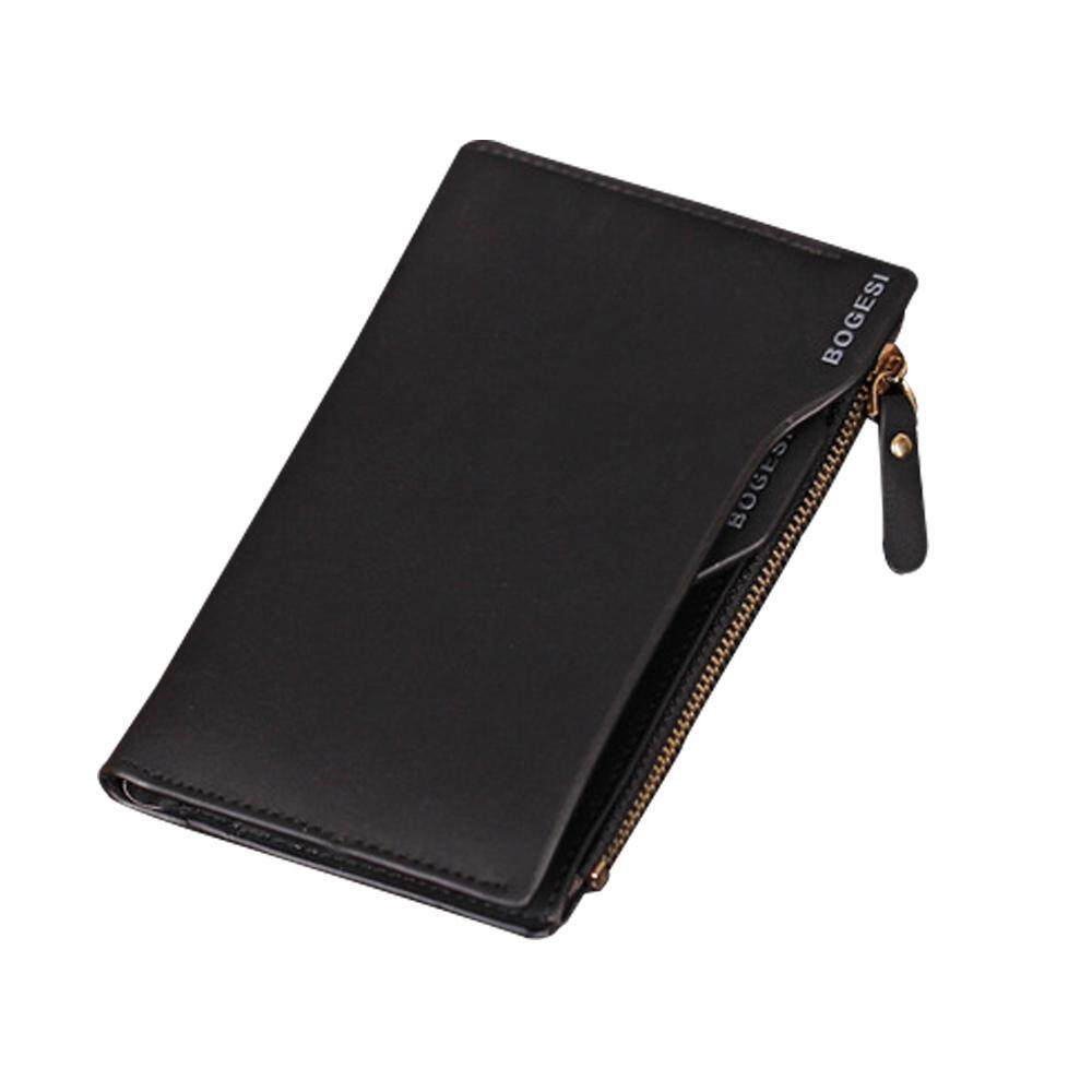 Leather Mens Bifold Wallets With Slim Minimalist Card Pocket | Daraz.lk