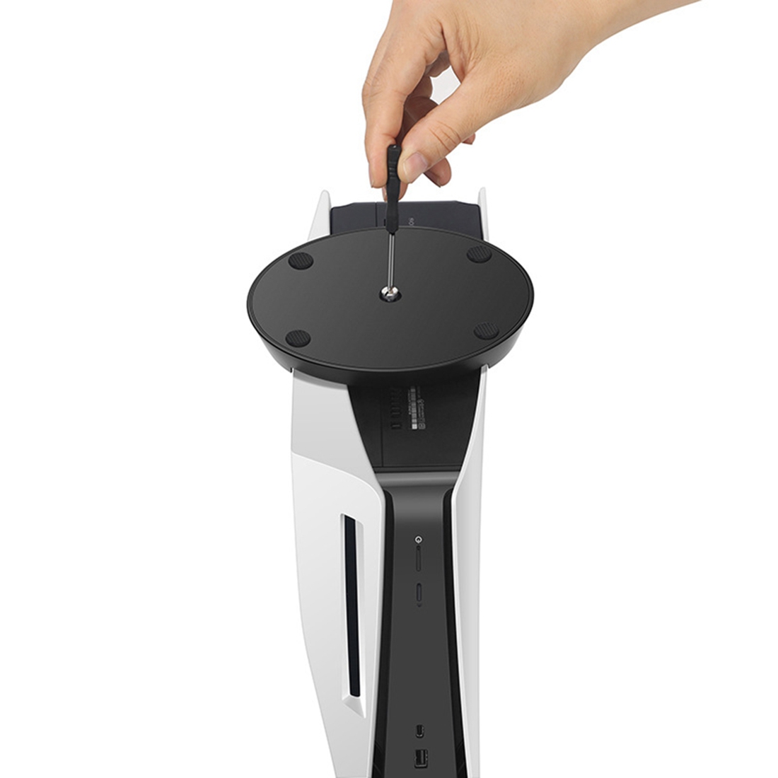 OYPFXMI Vertical Stand for Playstation 5 PS5 Console 2 in 1 Game ...