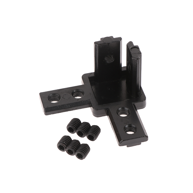 4pack 3-Way End Corner Bracket Connector For T Slot 2020 3030 4040 ...