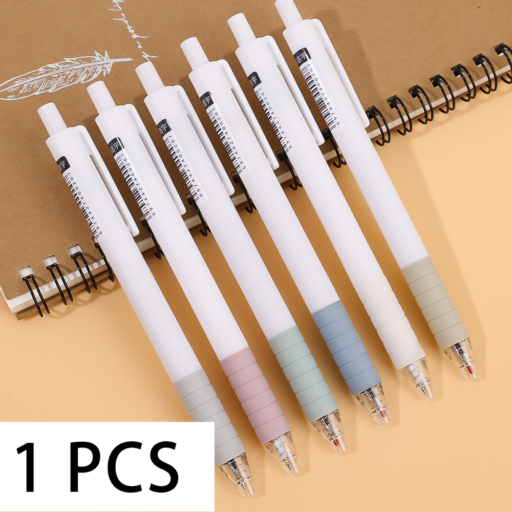 1/5/10Pcs 0.5Mm Small Fresh Stationery Soft Grip Writing Tools ST Tip ...
